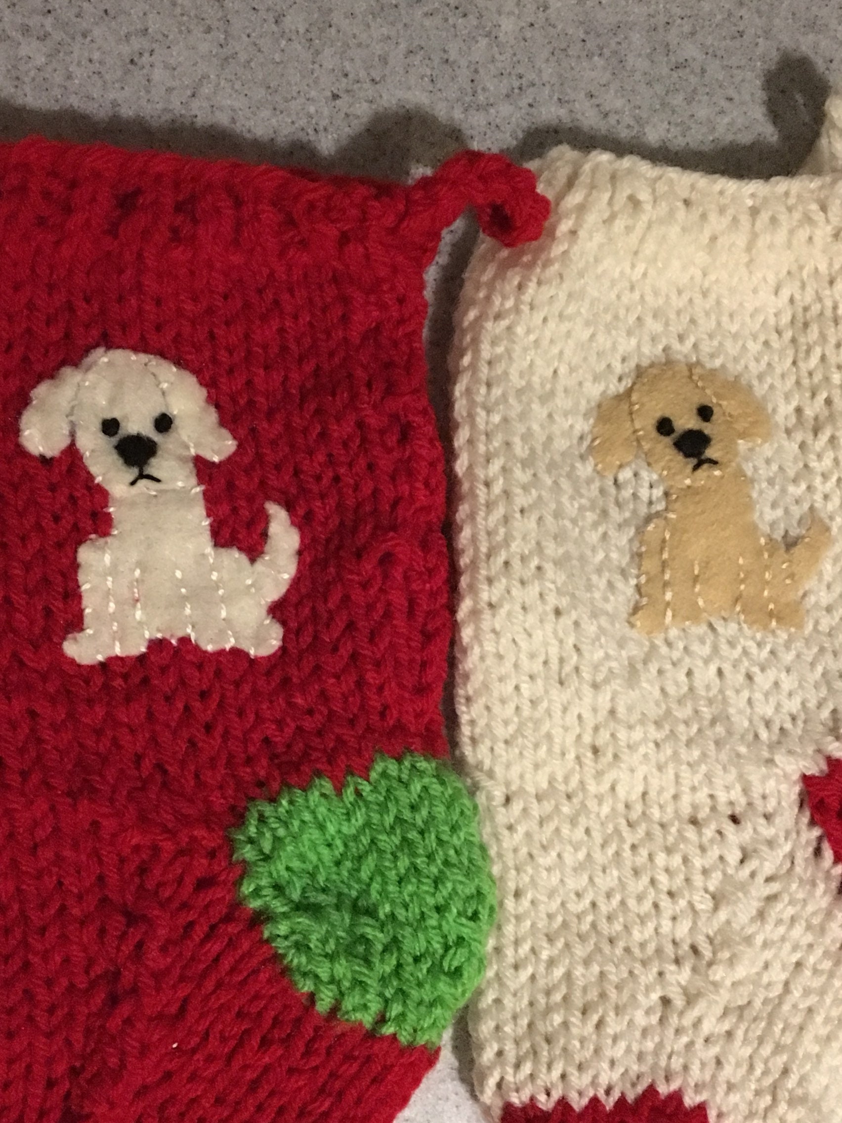Labrador Dog Stocking, Custom Christmas Stocking for Labrador Retriever ...
