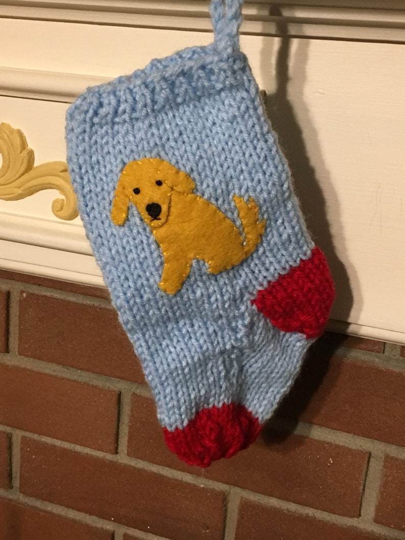 Golden Retriever Stocking Custom Christmas Stocking for - Etsy