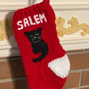 Long-haired Cat Stocking, Custom Stocking for Persian Cat - Etsy