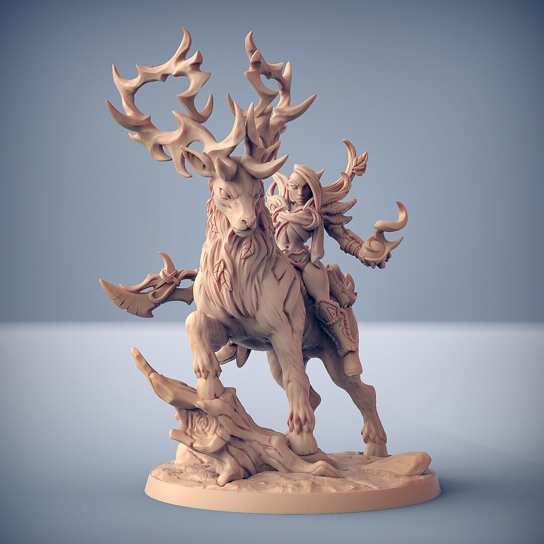 Forest King/ ELK Dnd Miniature Dungeons and Dragons D&D D - Etsy