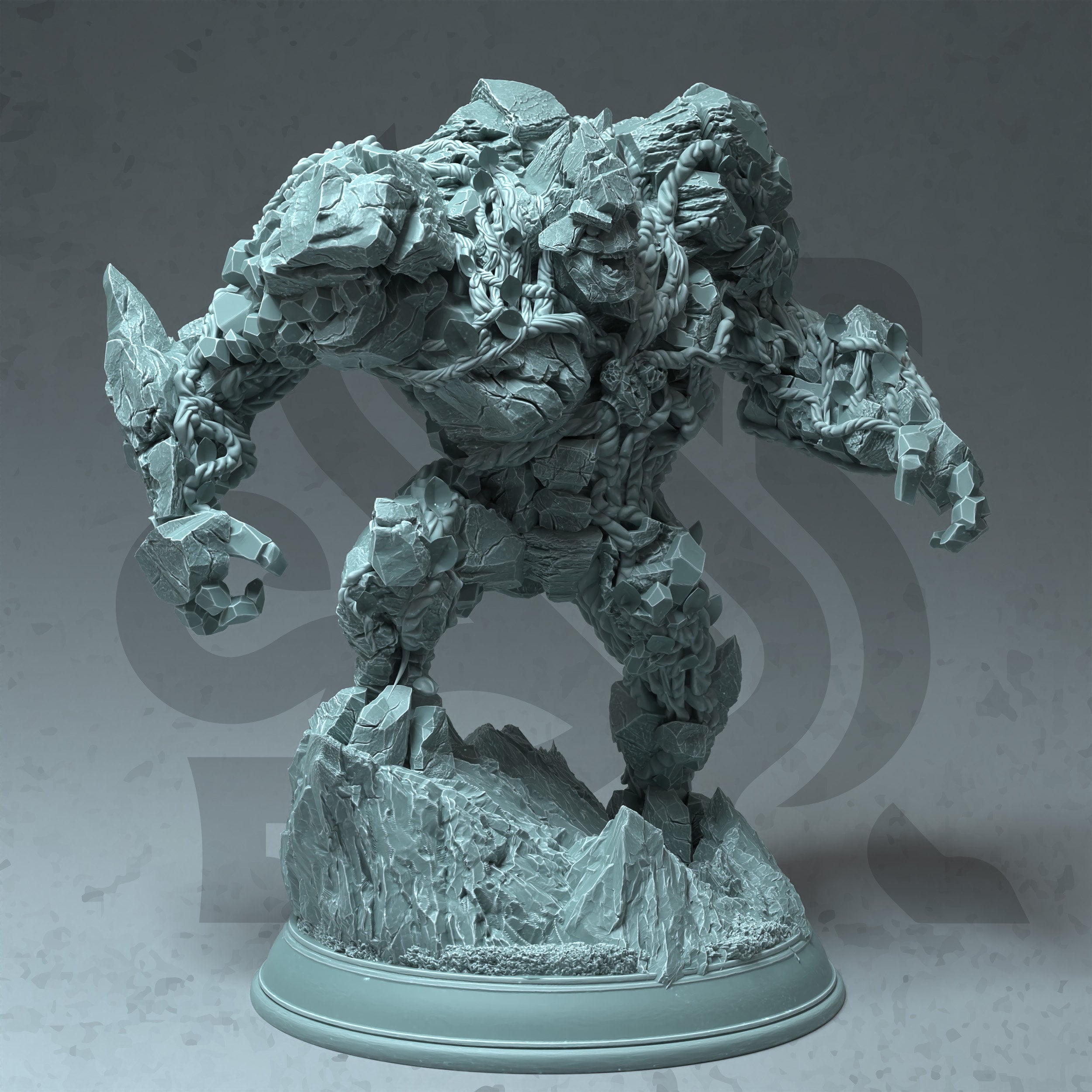 Golem Dnd Miniature Dungeons and Dragons, D&D, D and D, Warhammer 40k ...