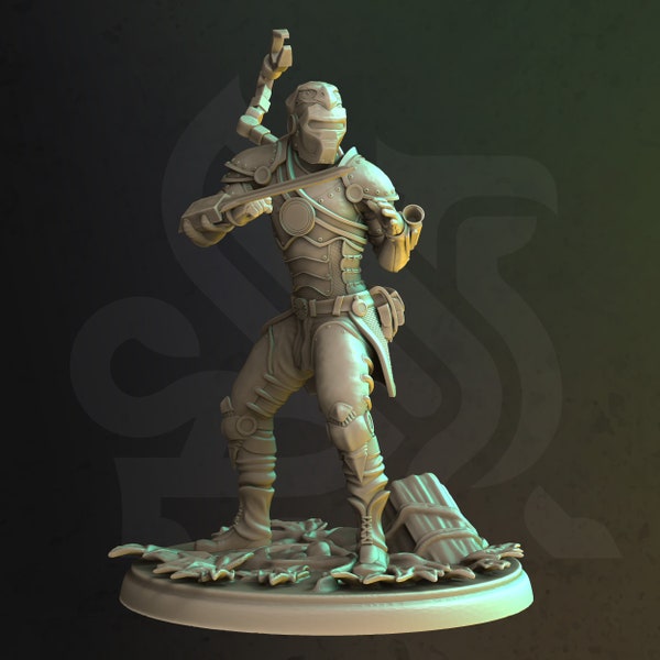 Warforged Miniature - Etsy