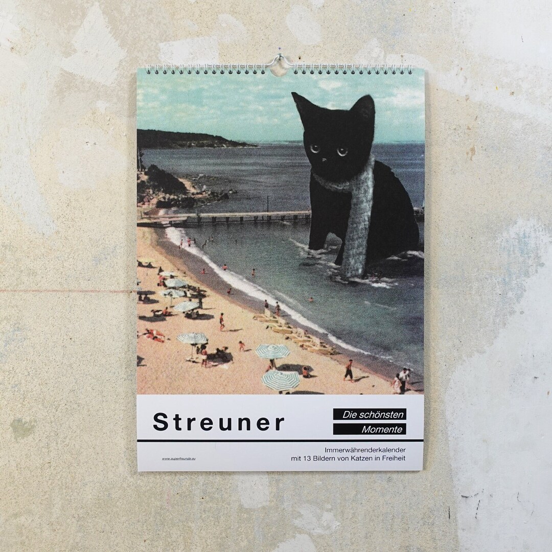 Stray Calendar A3 Cat Calendar - Etsy