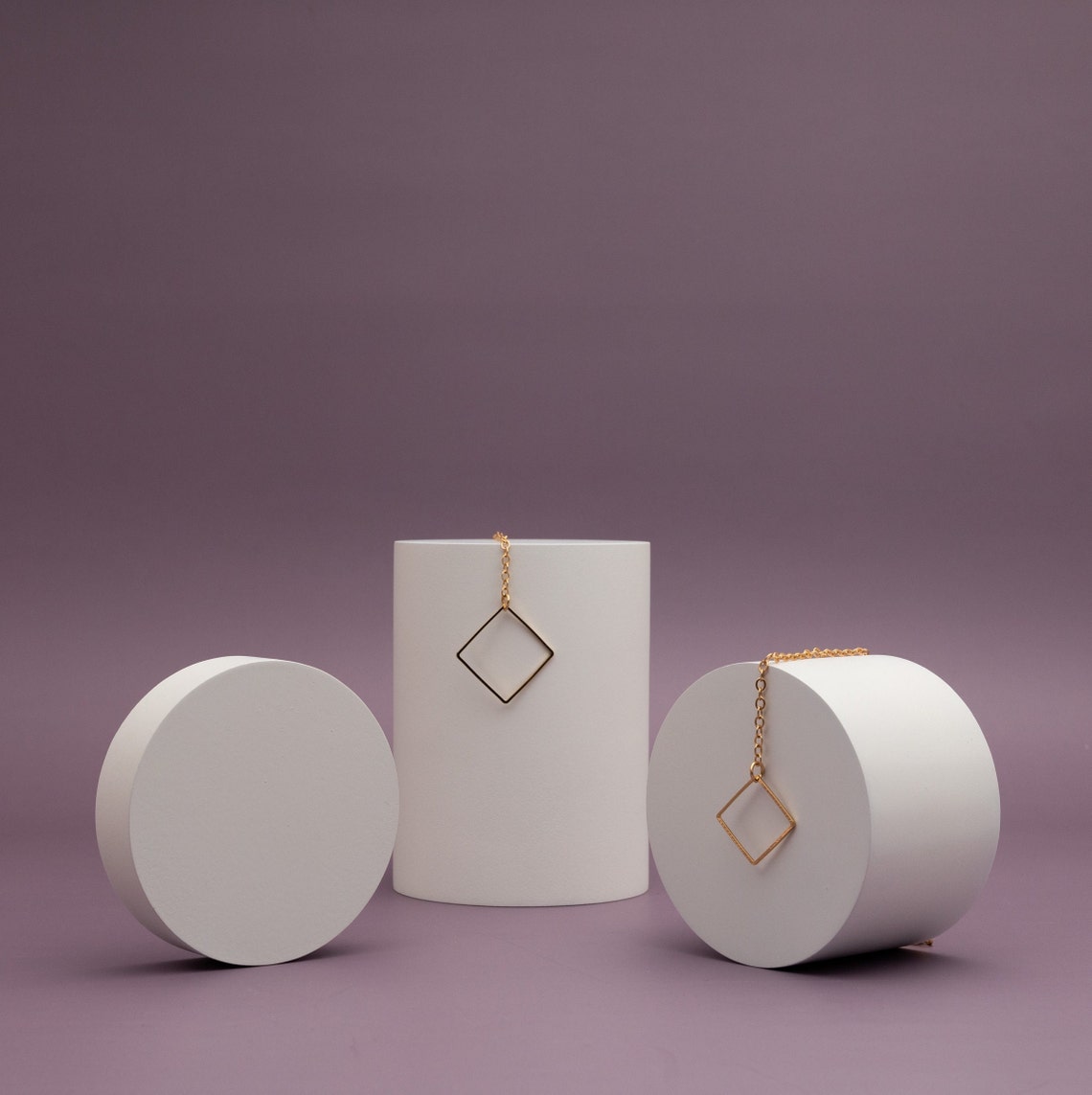 Geometric Podium Photo Prop Set Minimalist Display Stands for Product ...