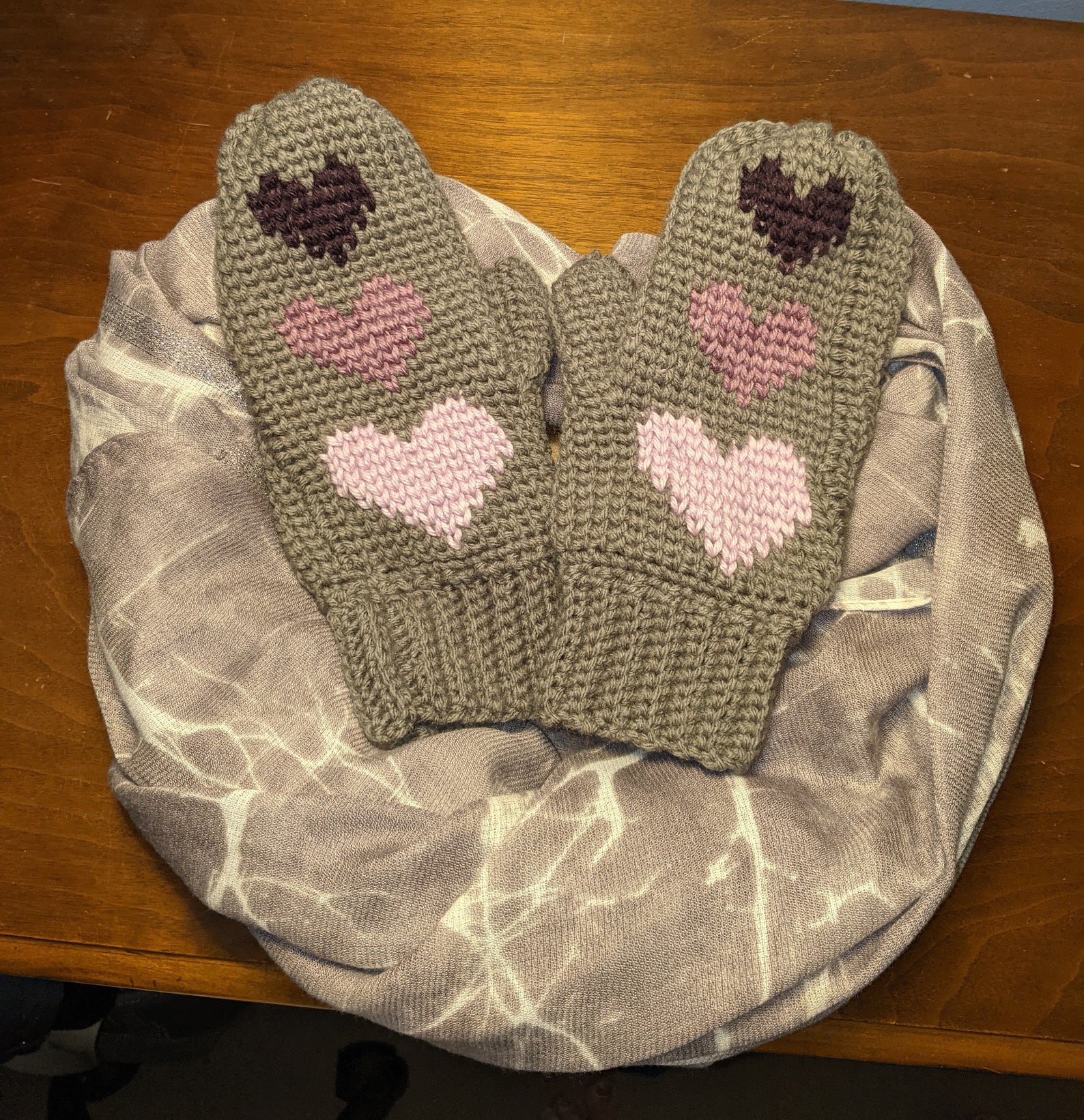 Sweetheart Mittens PATTERN ONLY - Etsy