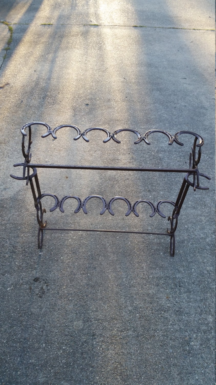 Horseshoe Double Boot Rack - Etsy