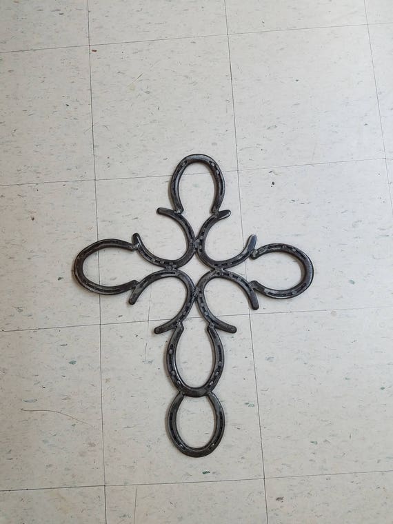 Horseshoe Cross - Etsy