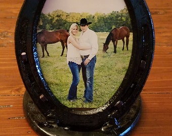 Horseshoe Picture Frame - Etsy