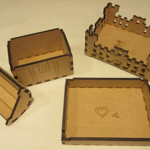 Flamecraft Laser Cut Insert Organizer for Board Game - Etsy