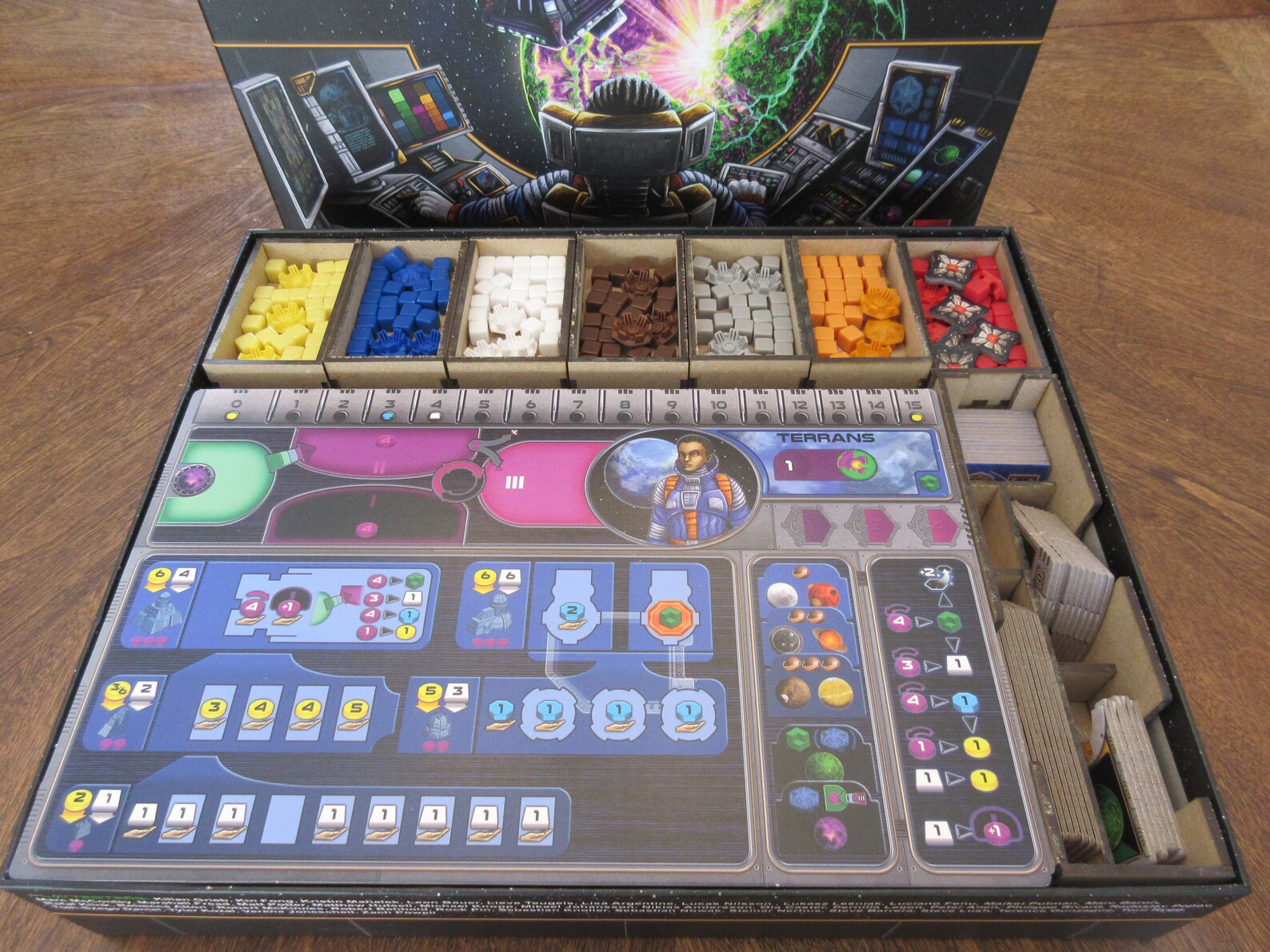 Gaia Project Laser Cut Insert Organizer for Gaia Project Board - Etsy