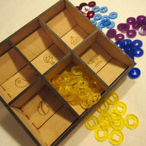 Flamecraft Laser Cut Insert Organizer for Board Game - Etsy