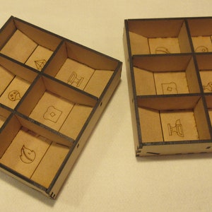 Flamecraft Laser Cut Insert Organizer for Board Game - Etsy