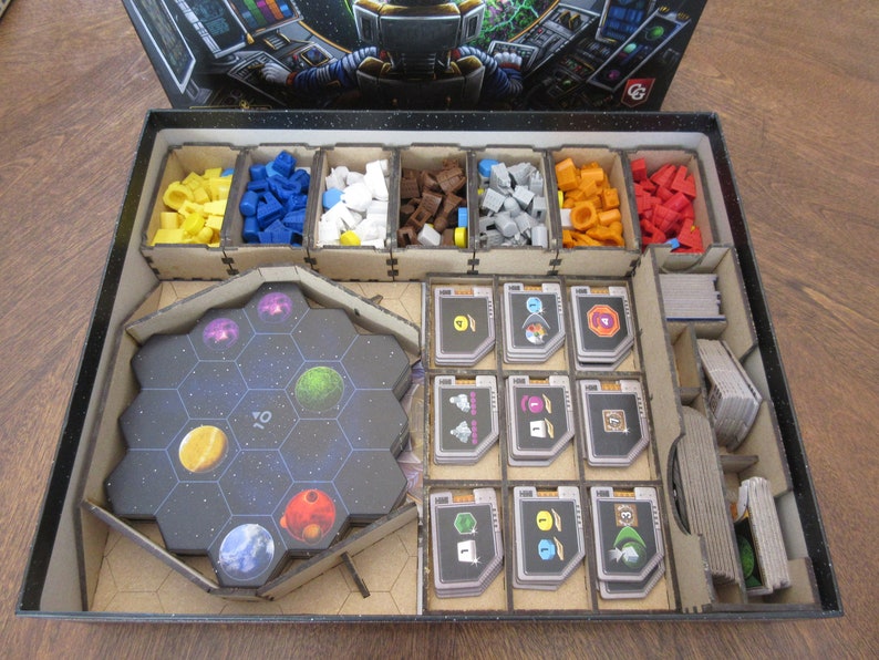 Gaia Project Laser Cut Insert Organizer for Gaia Project Board - Etsy