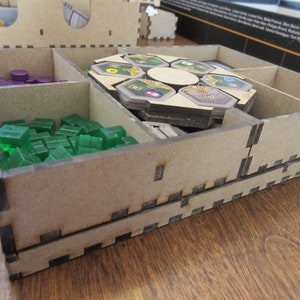 Gaia Project Laser Cut Insert Organizer for Gaia Project Board Game - Etsy