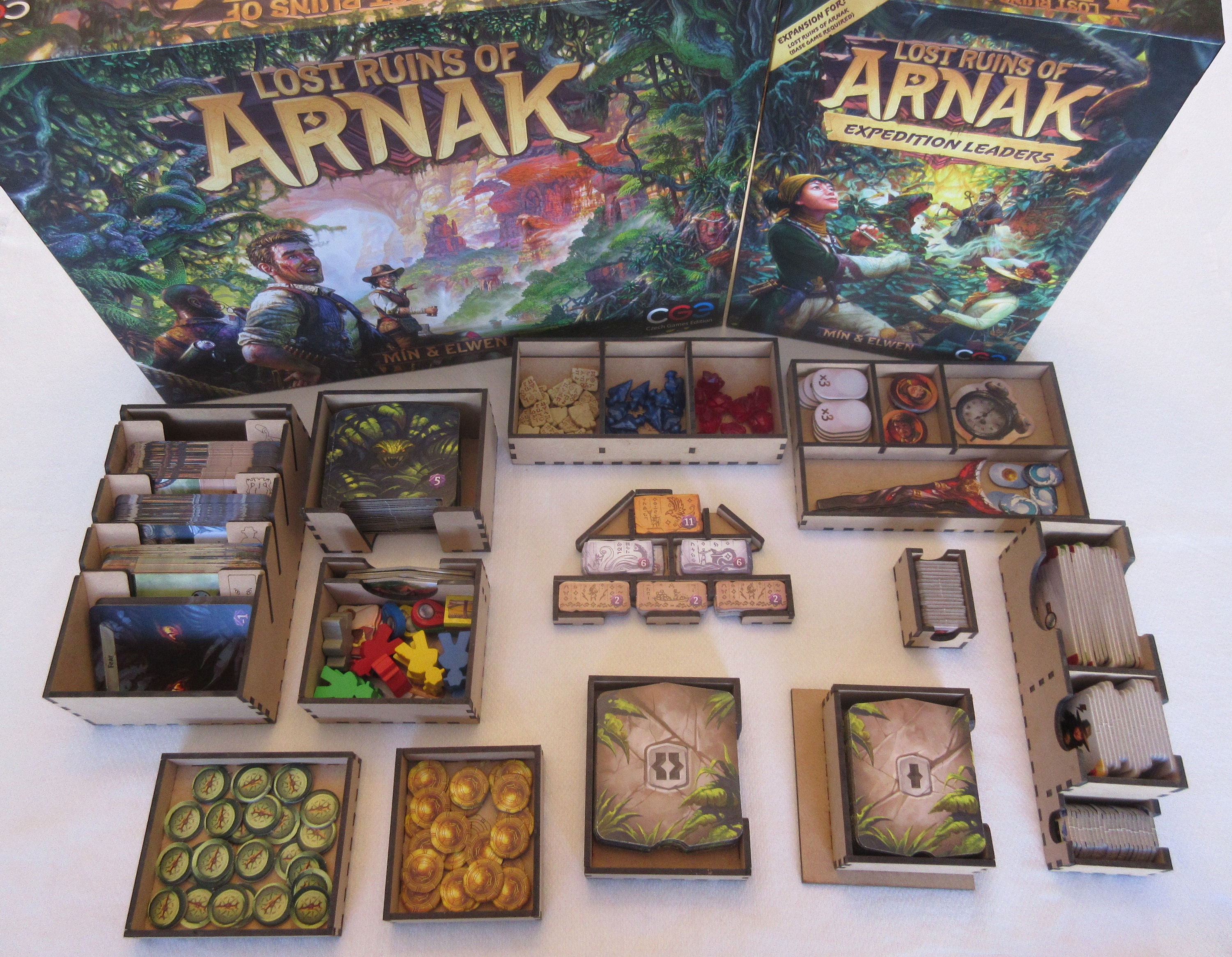 Lost Ruins of Arnak Expedition Leaders Expansion Laser Cut | Etsy