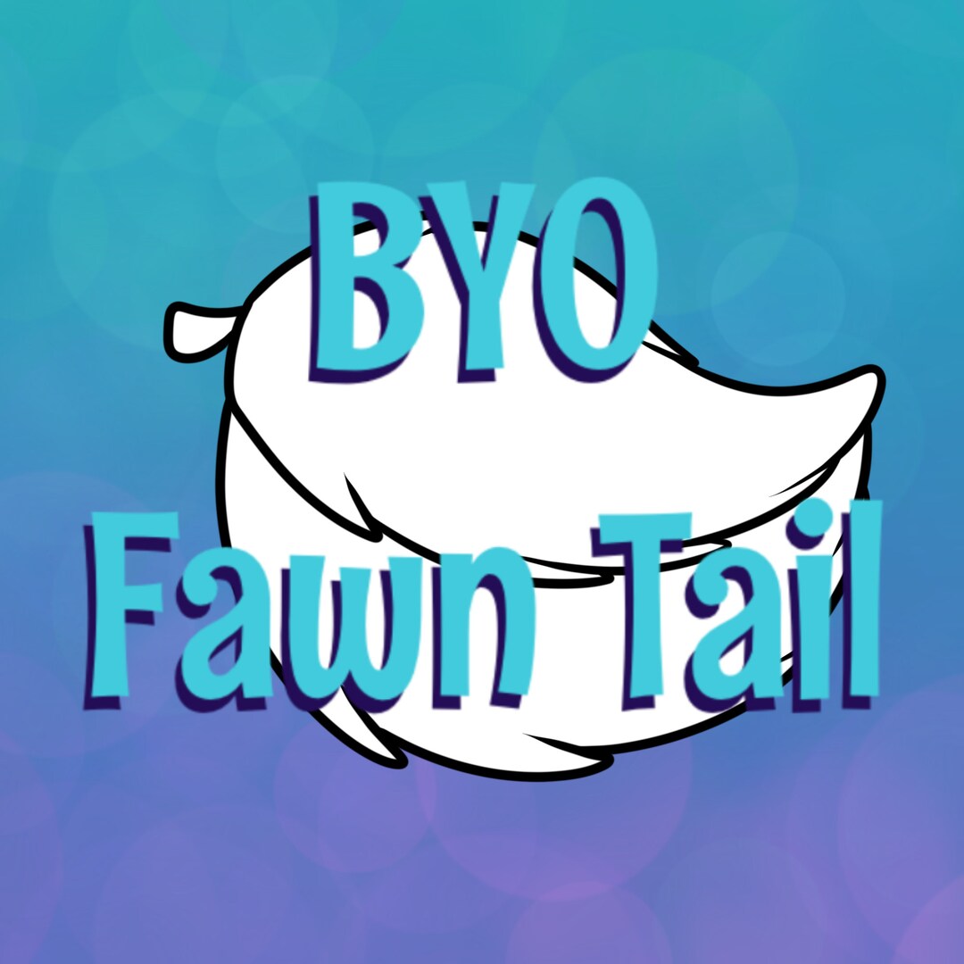 Build Your Own Fawn Tail | Cosplay Tail | Faux Fur Tail | Ren Faire ...