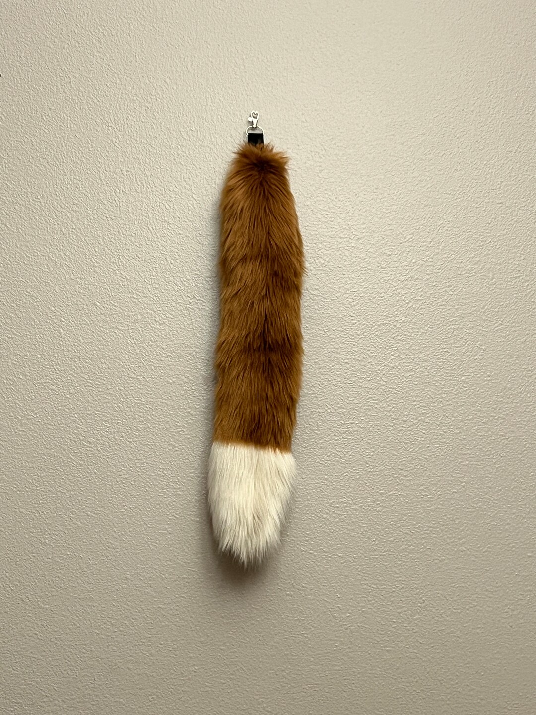 Russet and Ivory Cat Tail | Cosplay Tail | Faux Fur Tail | Hand Made ...