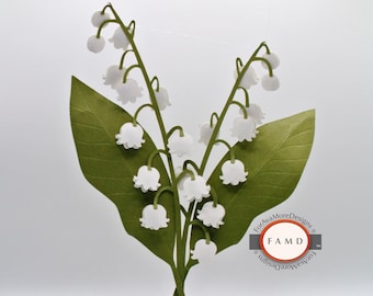 Lily of the Valley, Handmade Paper Flower - Etsy