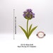 2D/3D Allium Bulb Set SVG Templates for Cricut and Cameo Cutting ...
