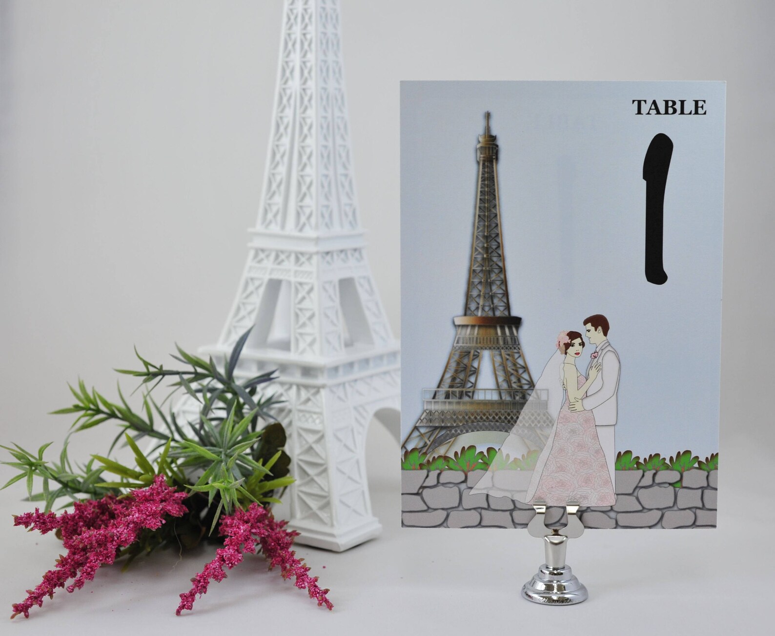 Parisian Wedding Table Number Cards Paris Wedding Table Cards - Etsy