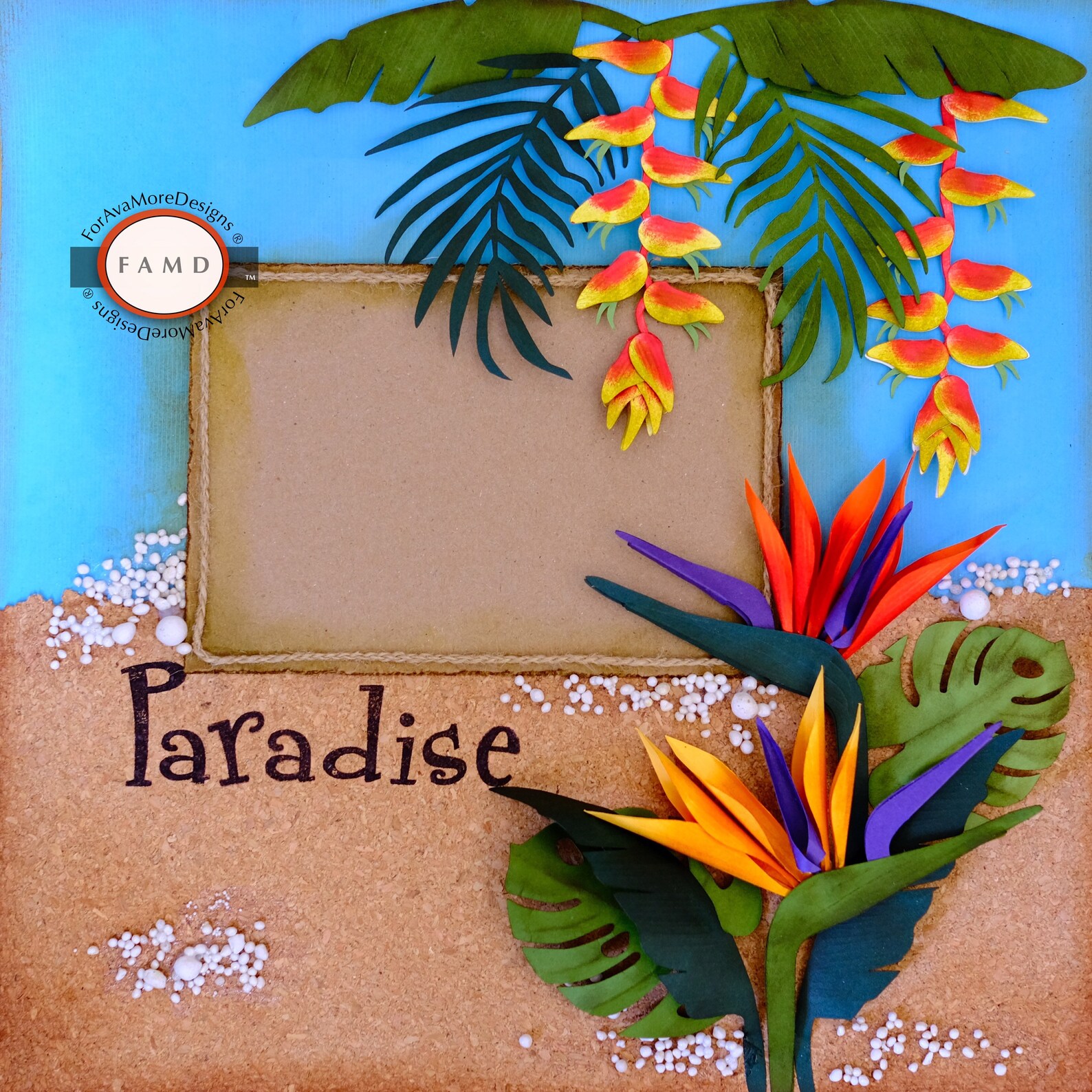 3D Heliconia Restrata Tropical Hawaiian Plant Flower SVG - Etsy