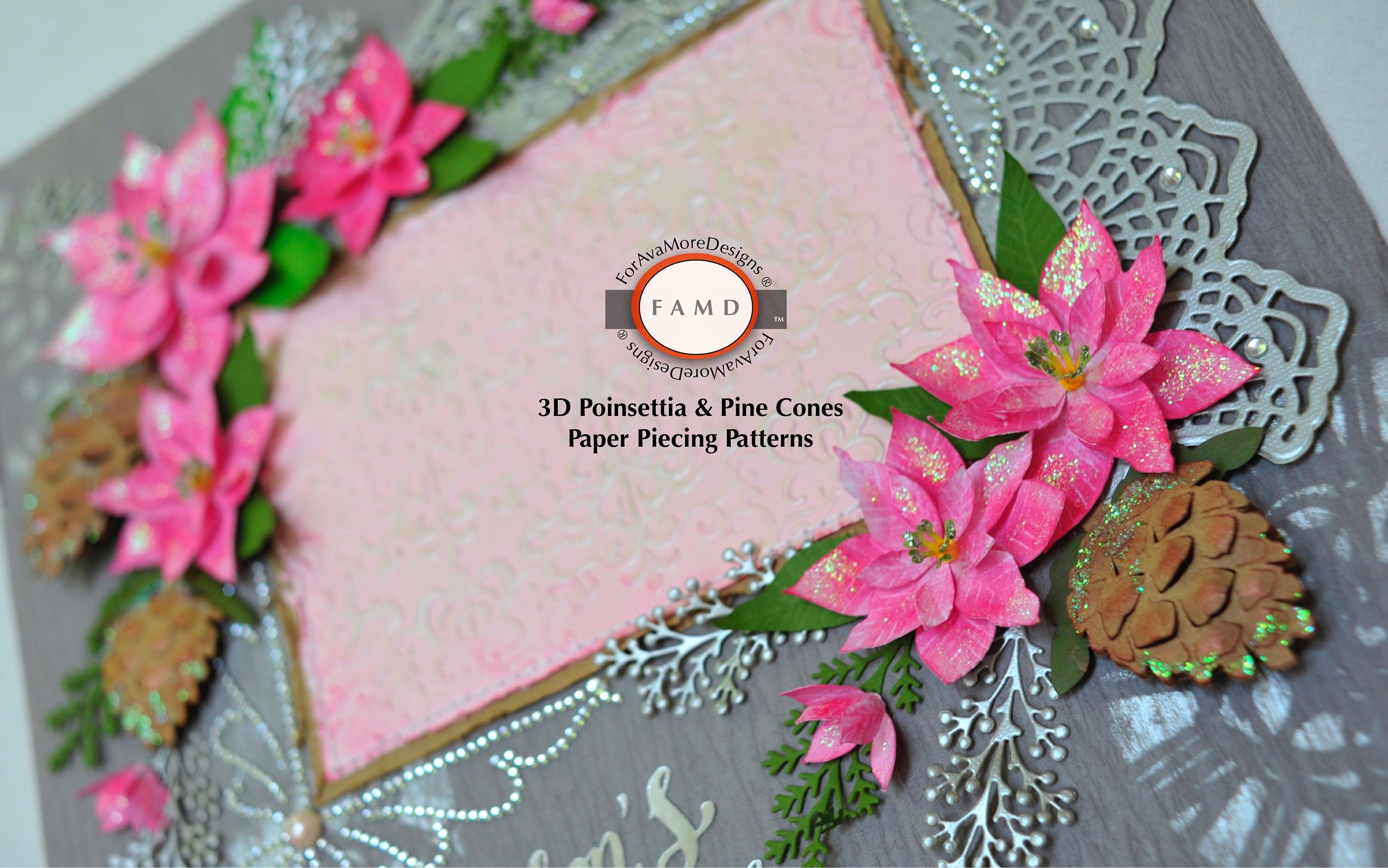 2D Pine Cones and Branches SVG Digital Die Cut Patterns for - Etsy