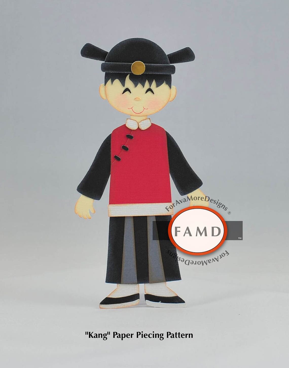 Chinese Traditional Wedding Paper Dolls SVG Digital Die Cut - Etsy