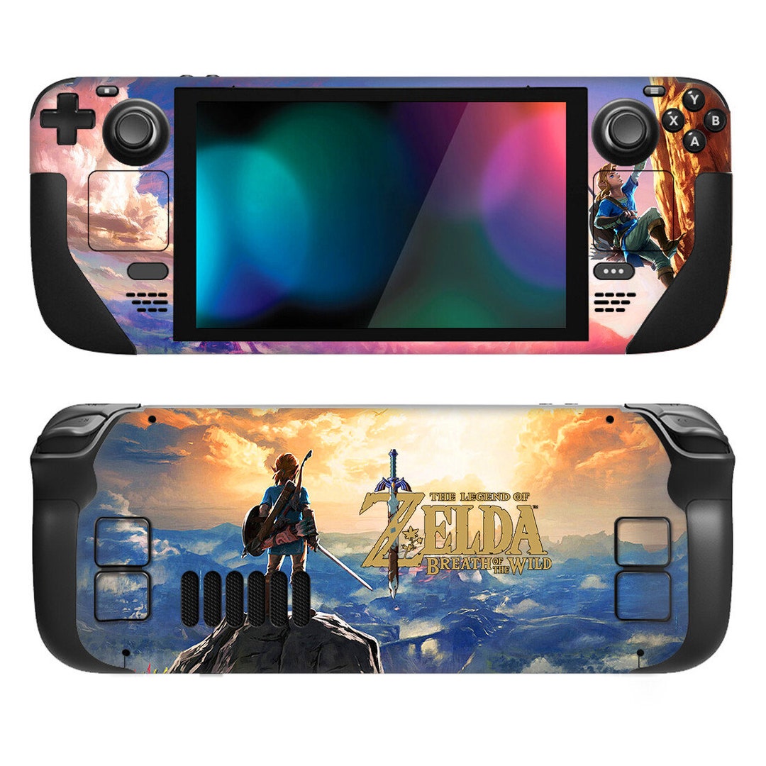 Cute Zelda Steam Deck Skin, Full Wrap Vinyl Skin for Steam Deck Console ...