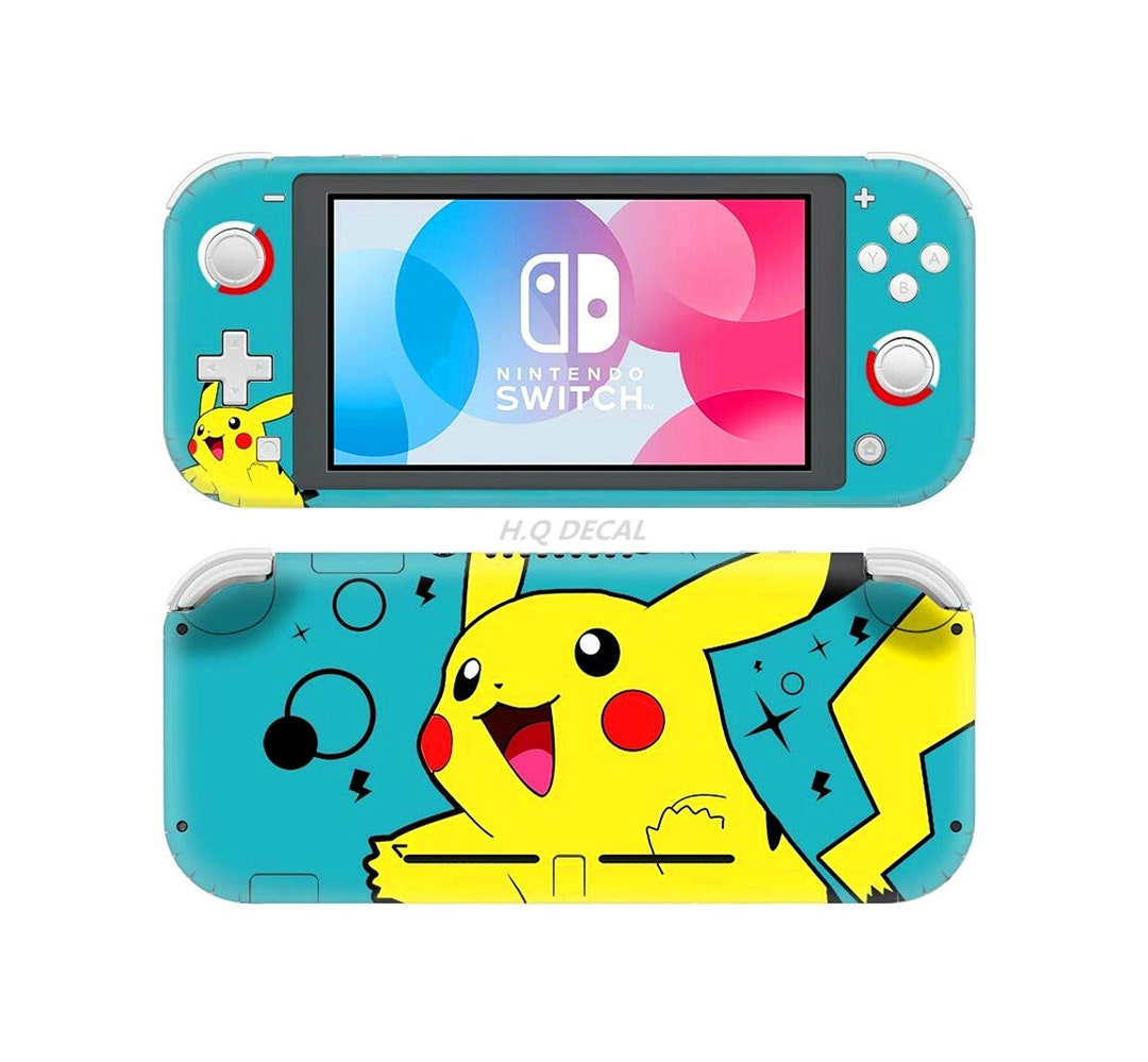 Pokemon Full Wrap Vinyl Skin for Nintendo Switch Lite, Nintendo Switch ...
