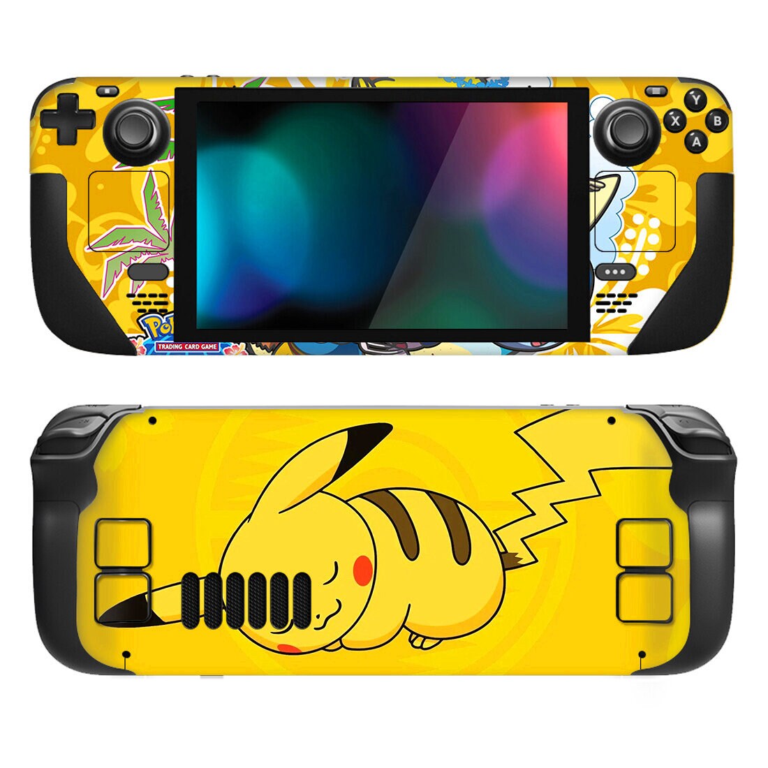 Cute Pikachu Steam Deck Skin Full Wrap Vinyl Skin for Steam - Etsy