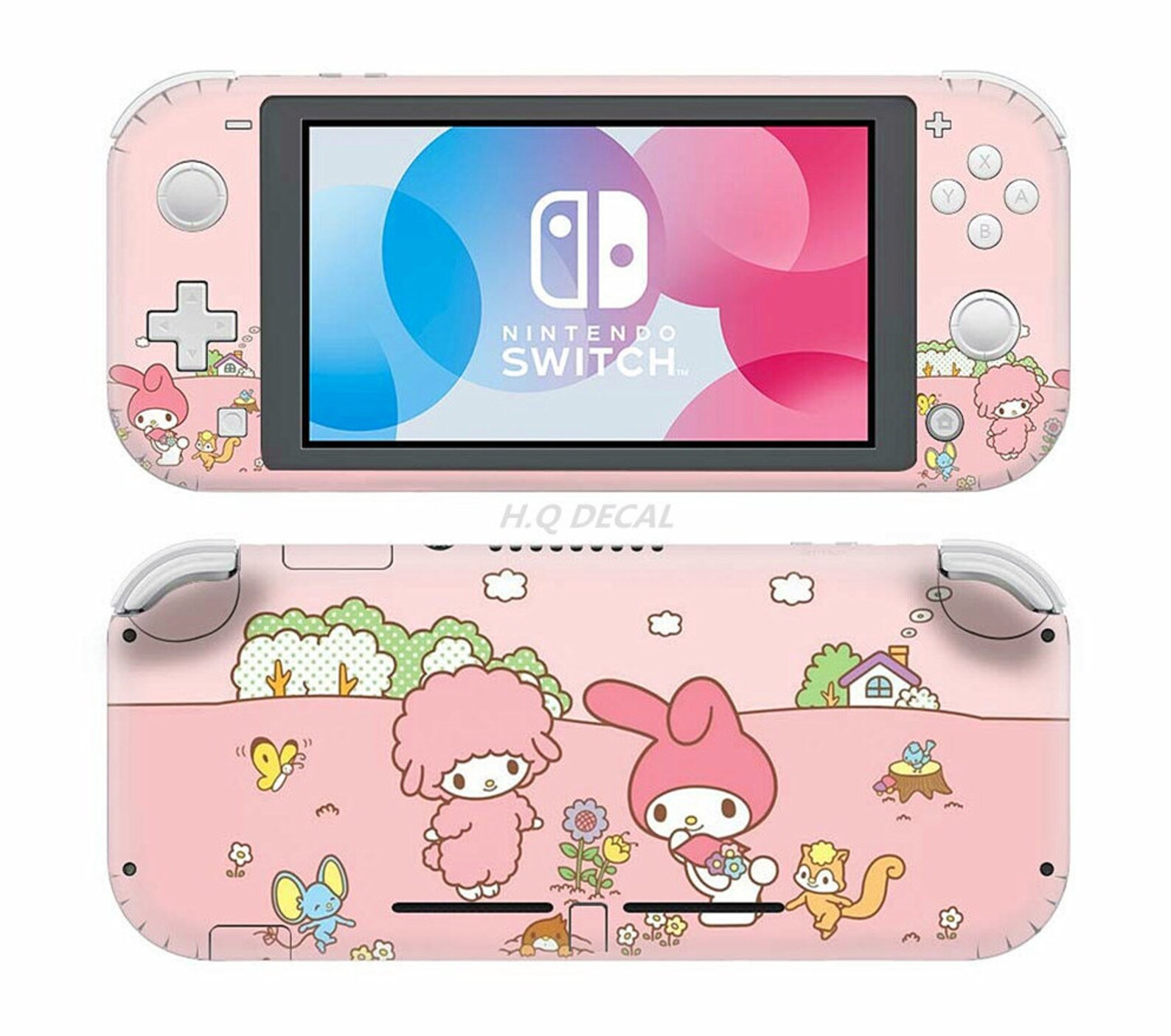 Pink Nintendo Switch Lite Skin Full Wrap Vinyl Skin for - Etsy