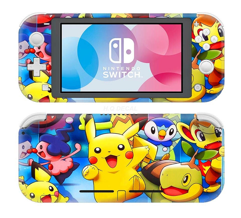 Pocket Monster Nintendo Switch Lite Skin Full Wrap Vinyl Skin - Etsy