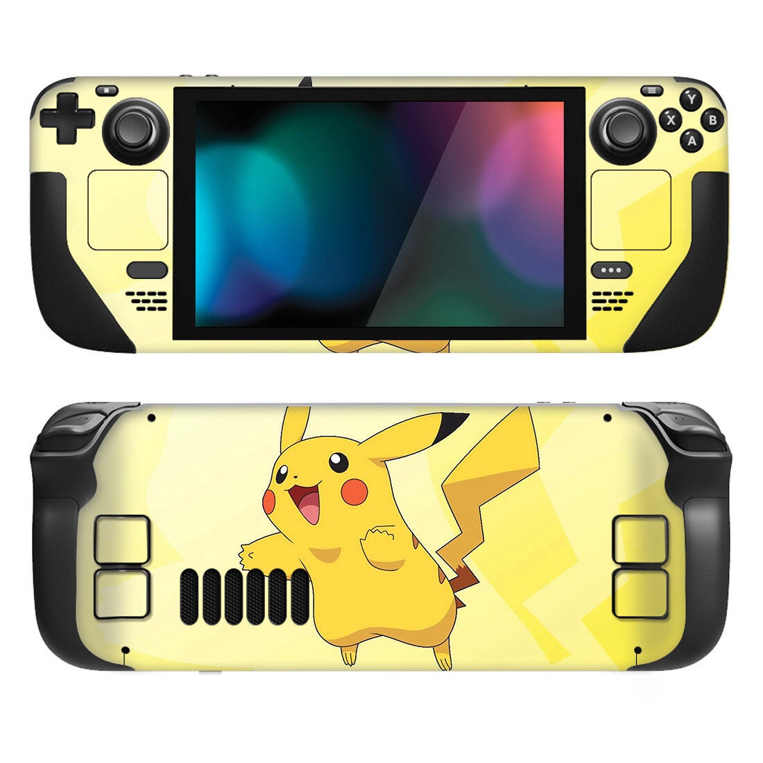 Cute Pikachu Steam Deck Skin Full Wrap Vinyl Skin for Steam - Etsy