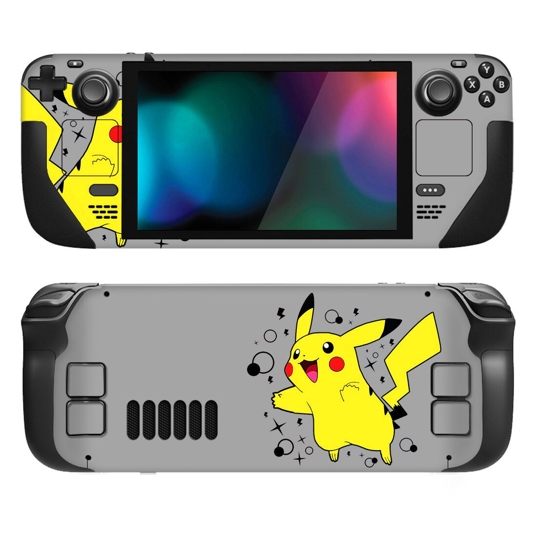 Cute Pikachu Steam Deck Skin Full Wrap Vinyl Skin for Steam - Etsy