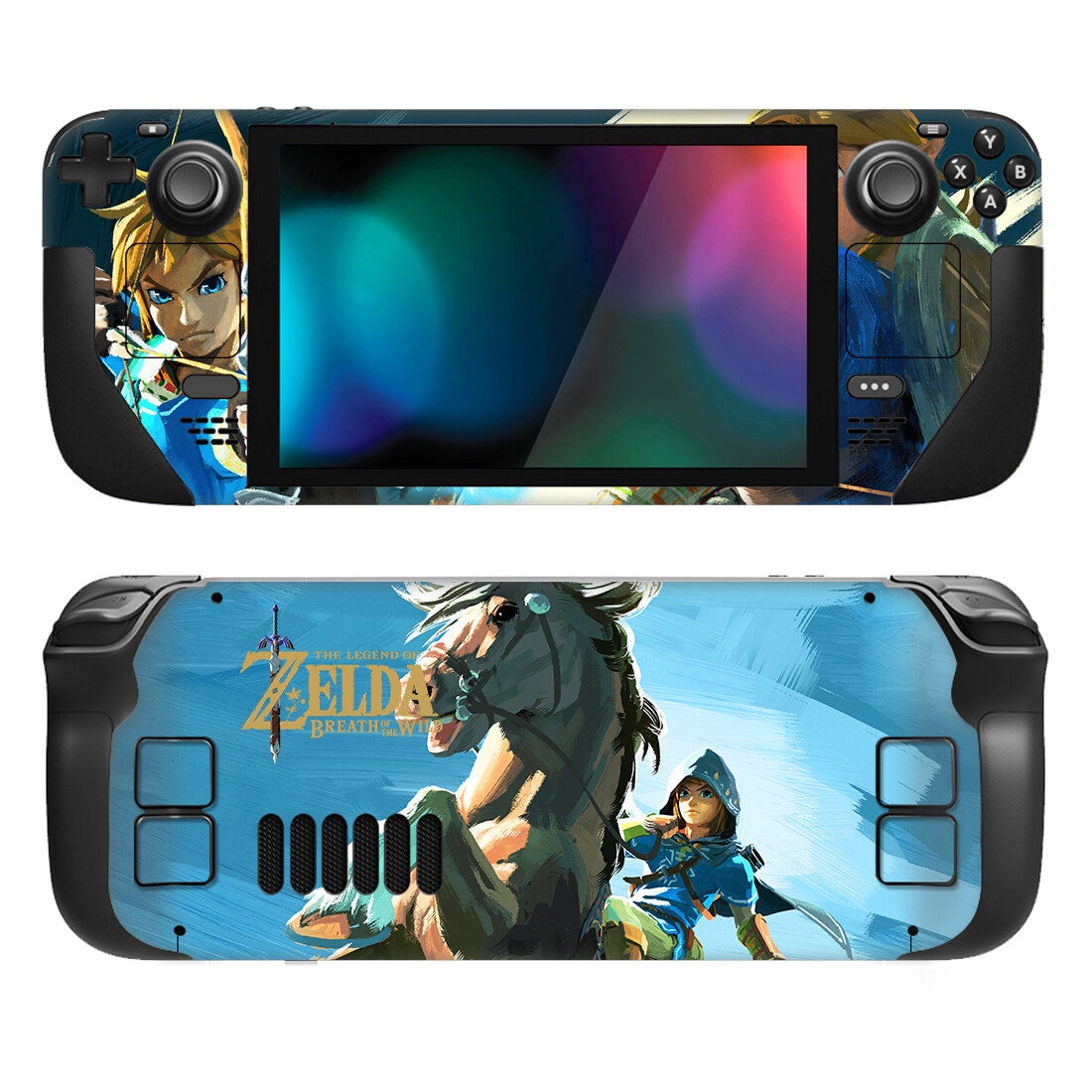 Cute Zelda Steam Deck Skin, Full Wrap Vinyl Skin for Steam Deck Console ...