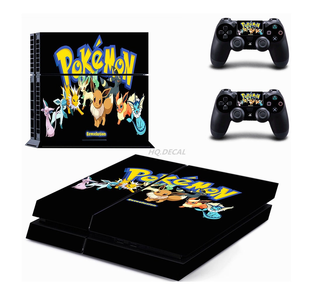 Pokemon Pikachu PS4 Controller Skin Playstation 4 Skin Vinyl Decal ...