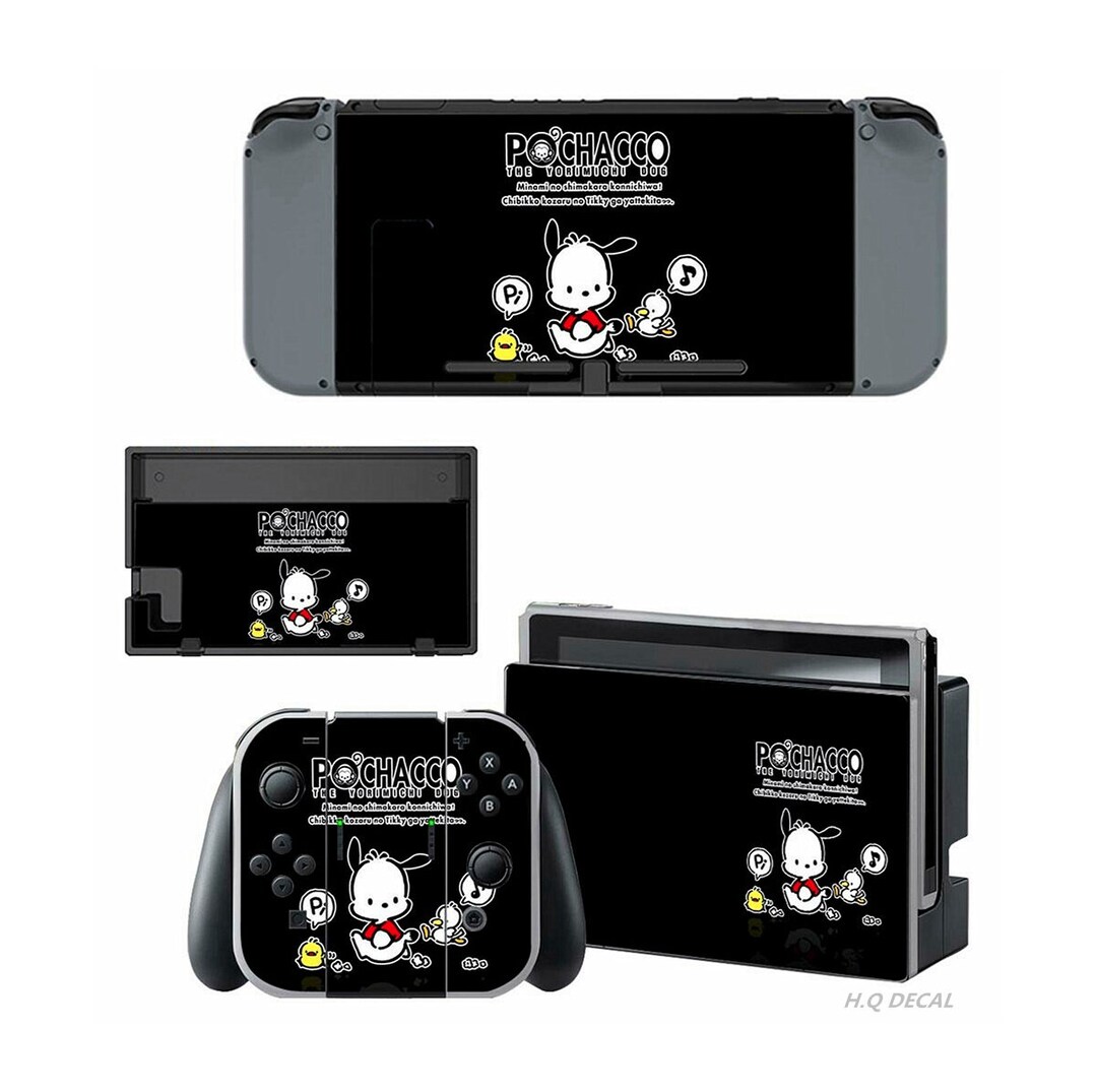 Black Nintendo Switch Skin Nintendo Switch Stickers Nintendo - Etsy