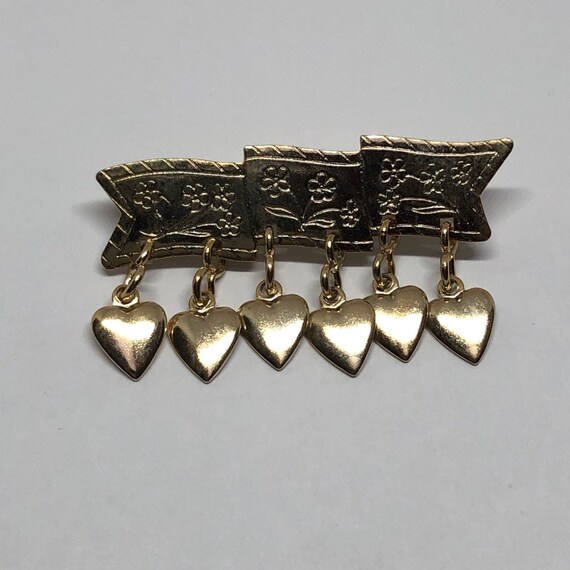 charming 1940s sweetheart pins - Gem