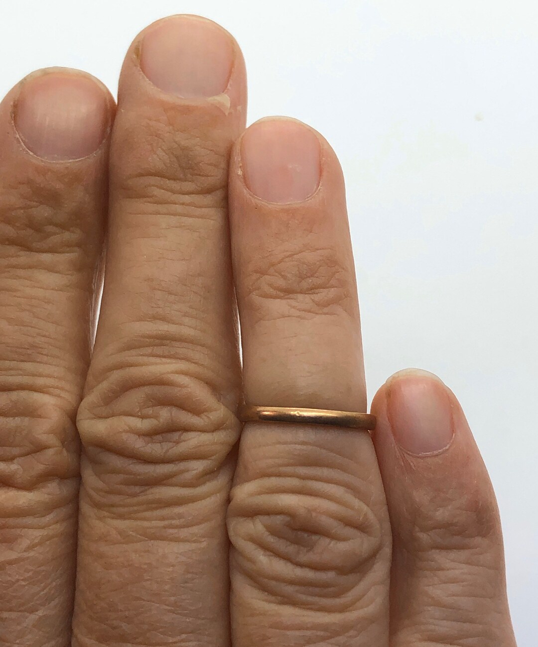 Antique Midi Ring, Stackable Midi Ring, Genuine Vintage 1940's Ring ...