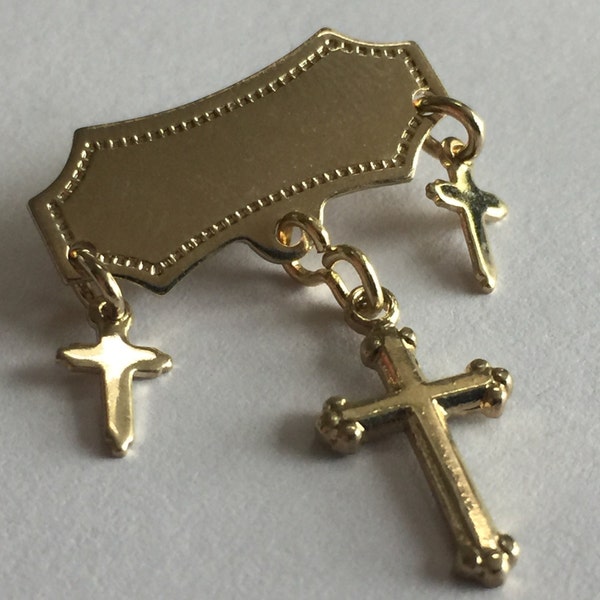 Antique Catholic Pin - Etsy