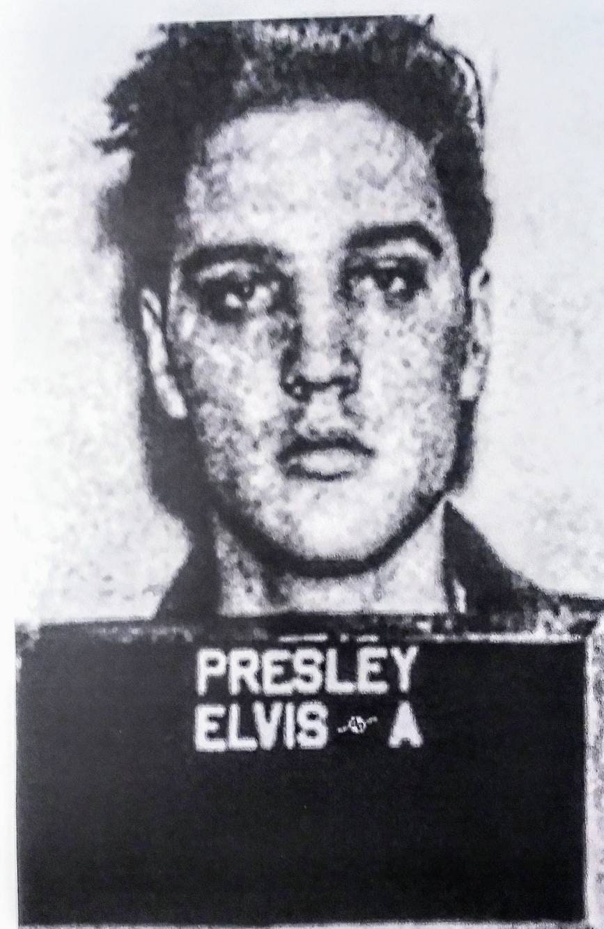 Elvis Presley Mugshot Poster - Etsy