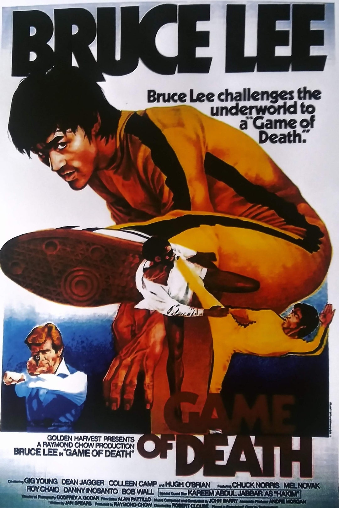 GAME of DEATH Laminated Print - Etsy
