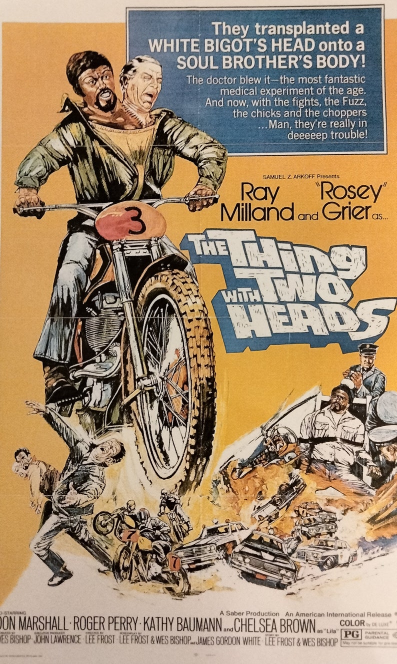 THING With 2 HEADS Movie Poster Laminated Print - Etsy