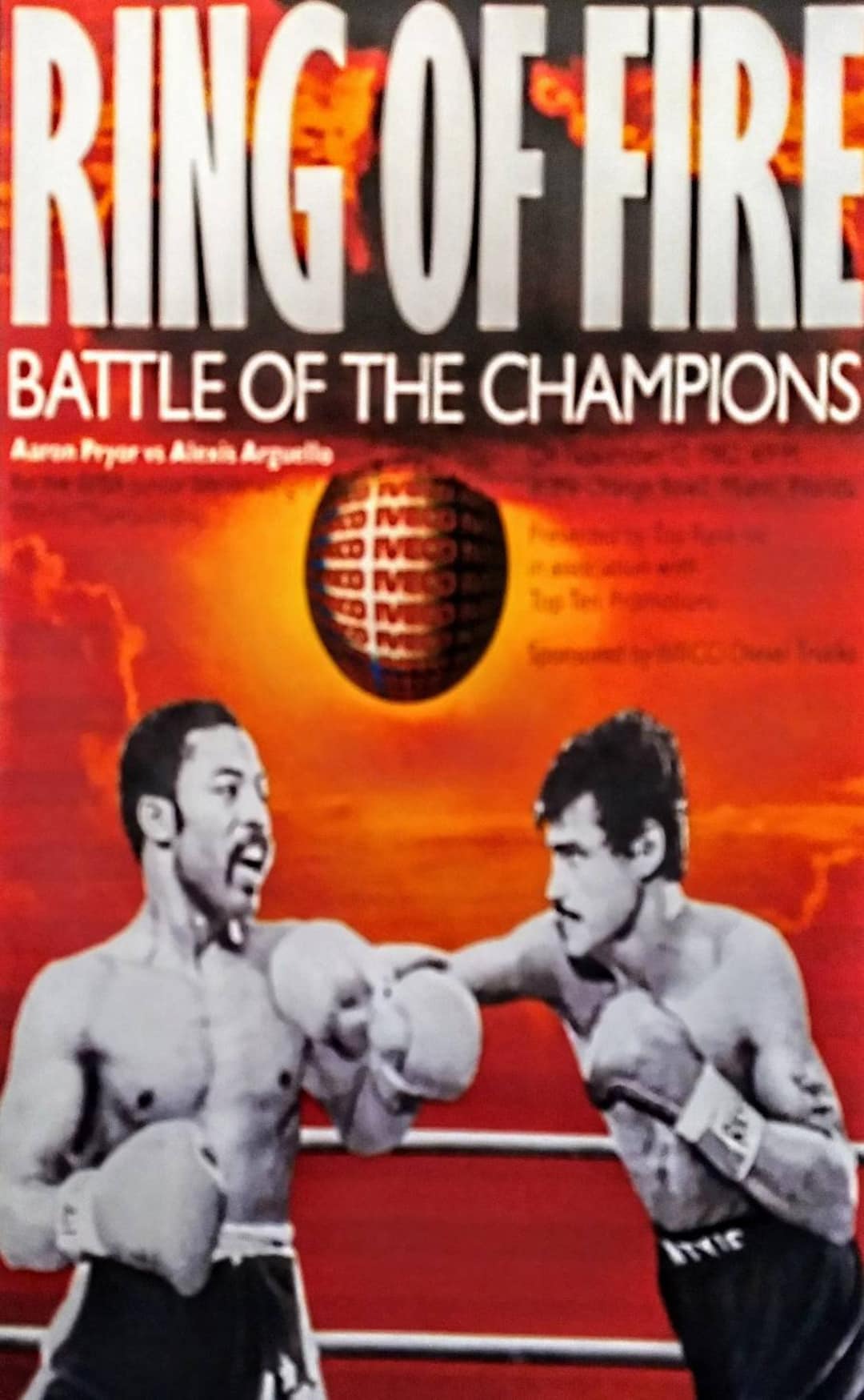 PRYOR Vs ARGUELLO 1 Fight Poster Laminated Print - Etsy