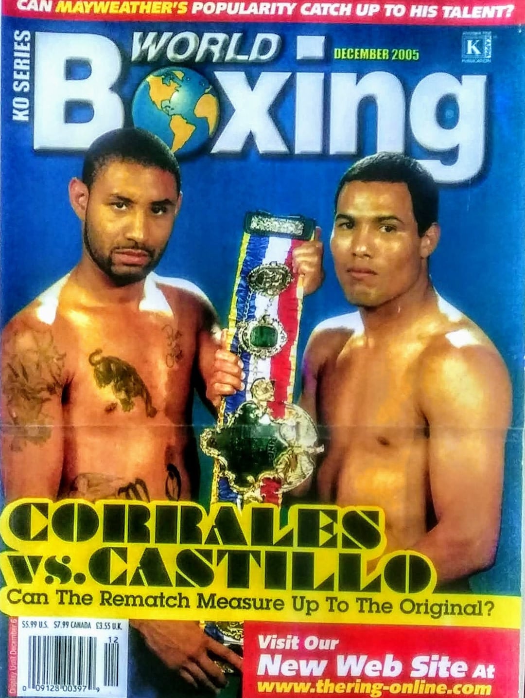 CORRALES Vs CASTILLO World Boxing Cover Poster Laminated Print - Etsy
