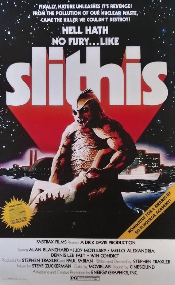 SLITHIS Laminated Film Poster - Etsy