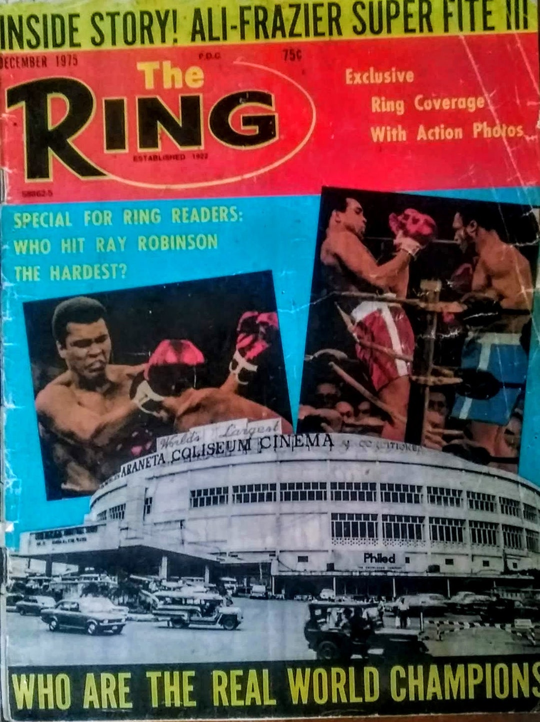 MUHAMMED Ali RING Magazine Cover Laminated Print - Etsy
