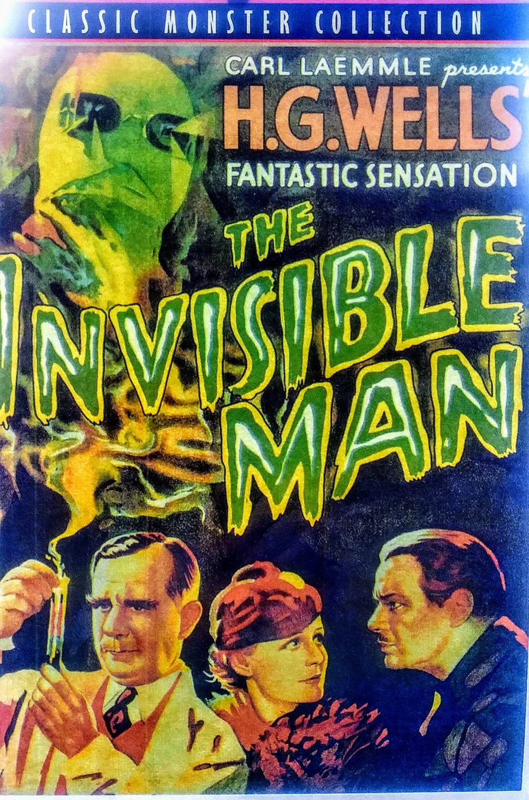 The INVISIBLE MAN Poster Laminated Print - Etsy