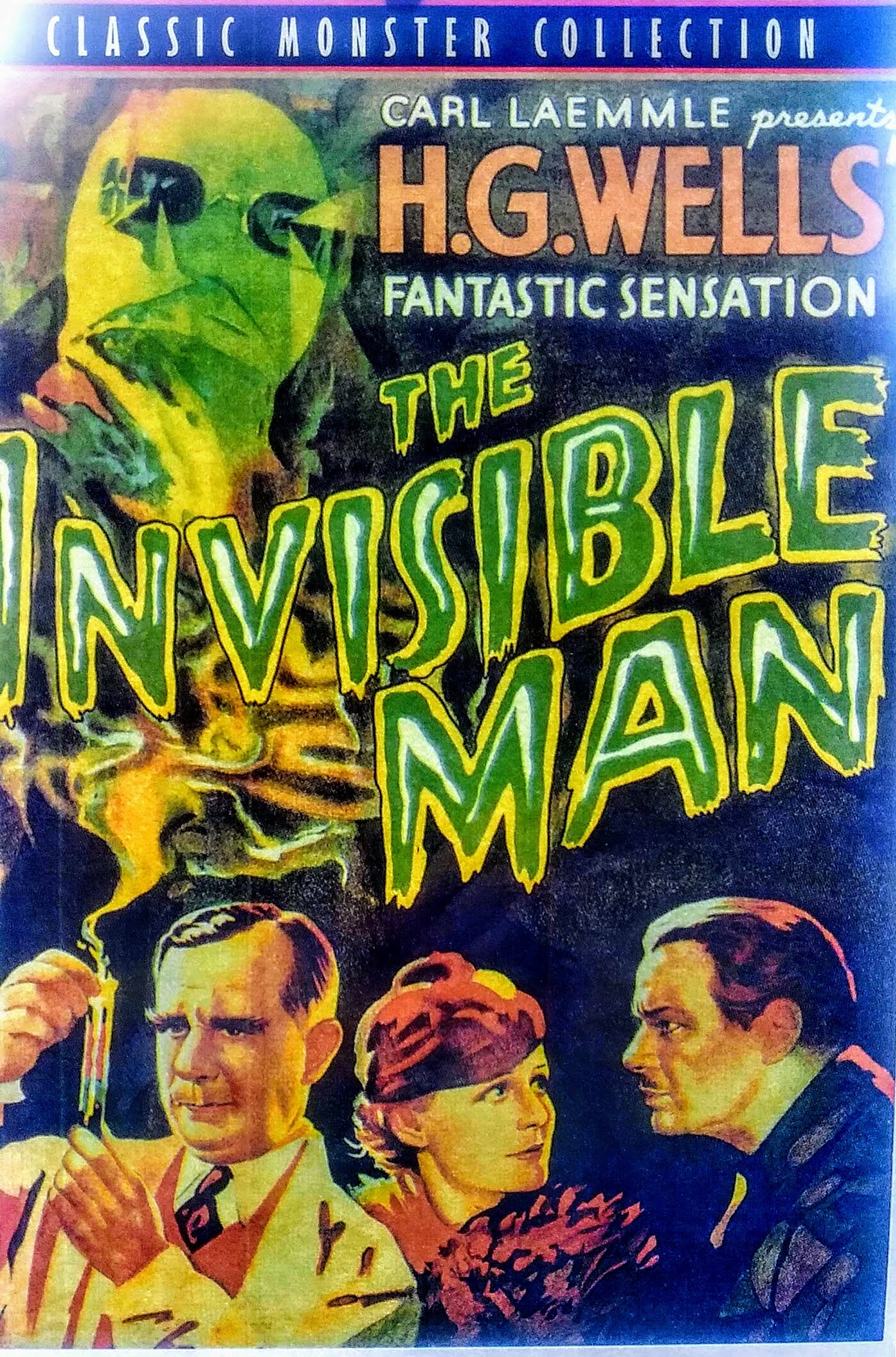 The INVISIBLE MAN Poster Laminated Print - Etsy