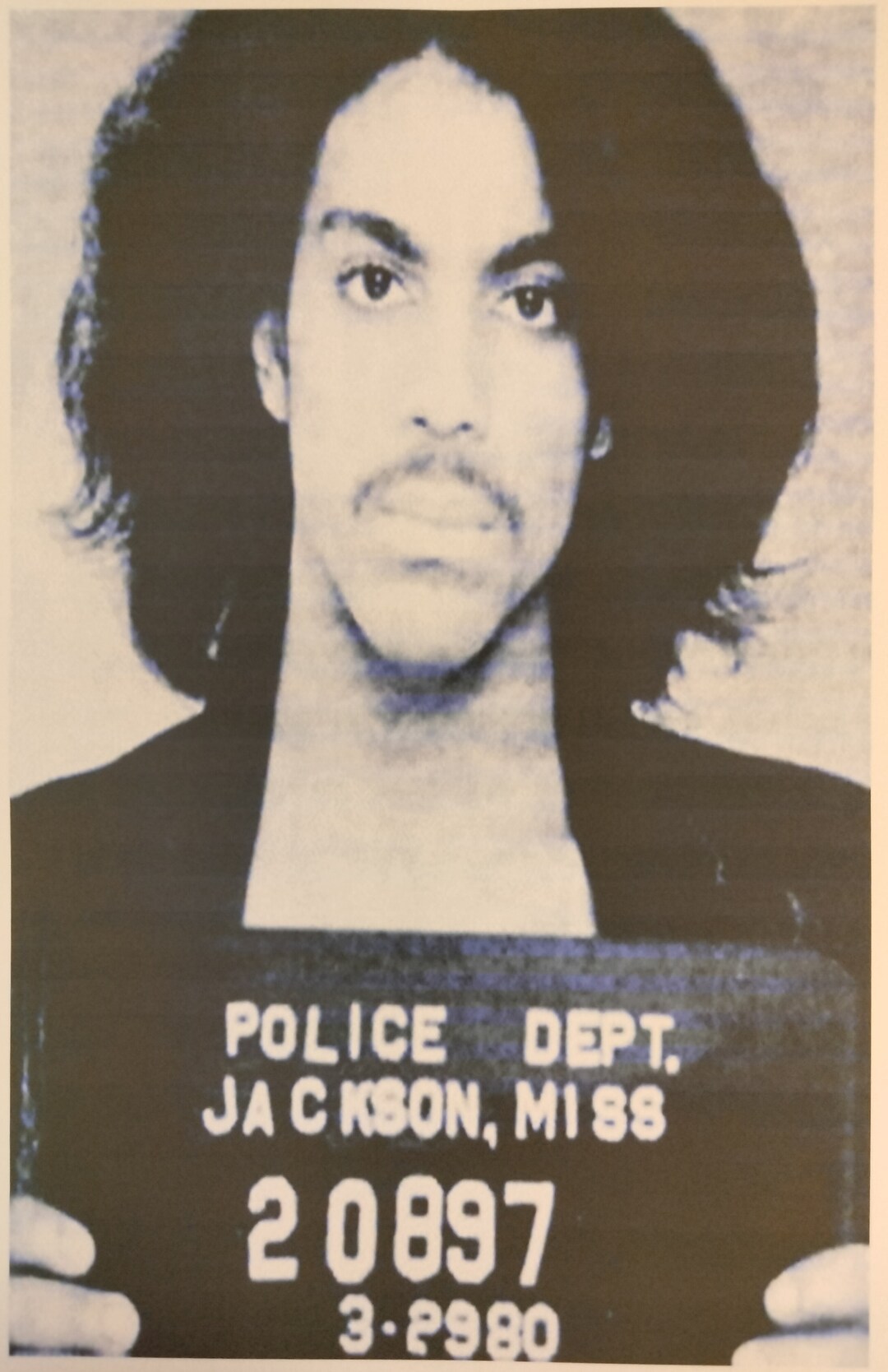 PRINCE 1980 Mugshot Laminated Print - Etsy